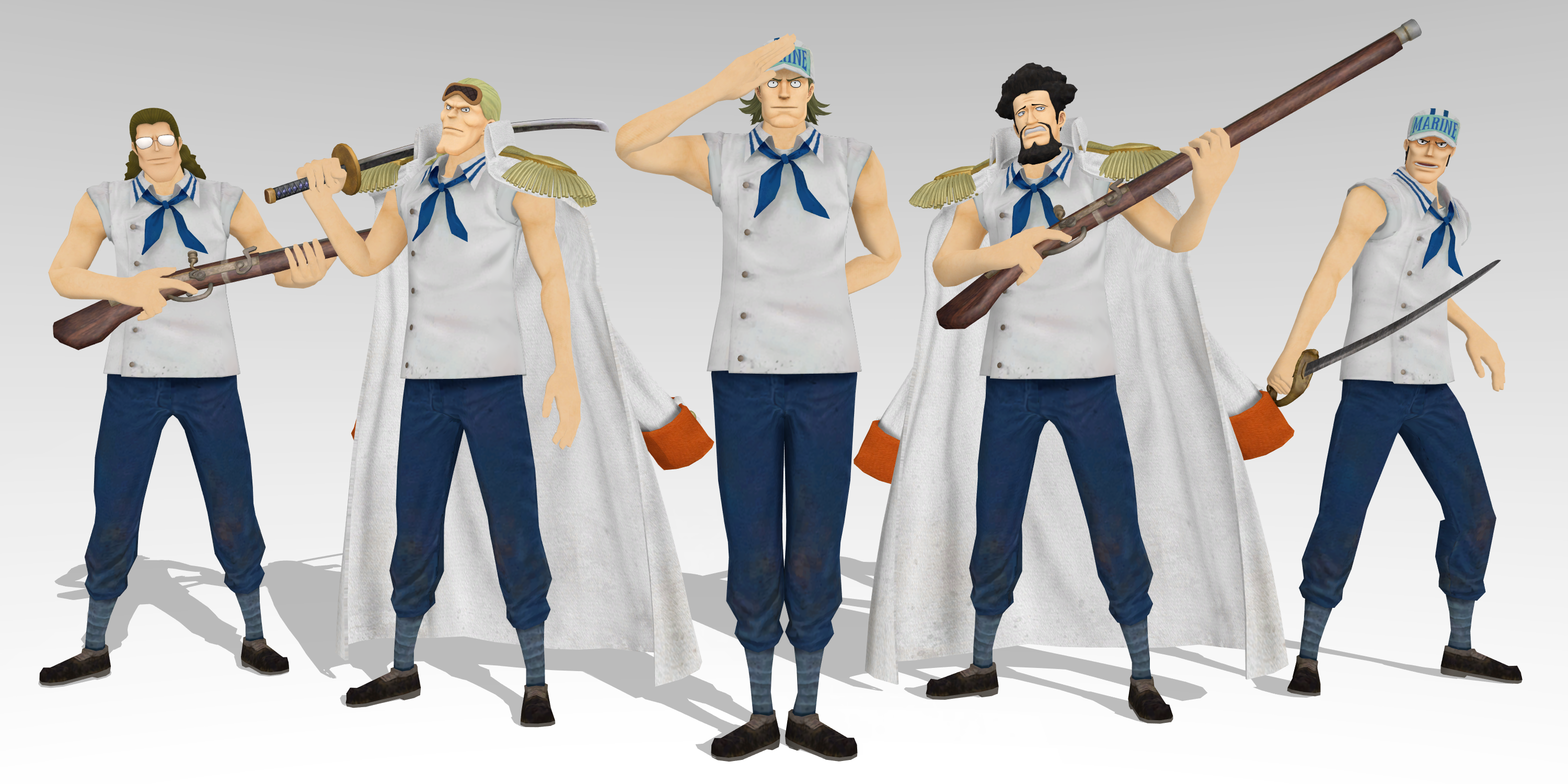 Navy Soldier Pack MMD DL by Adun175 on DeviantArt