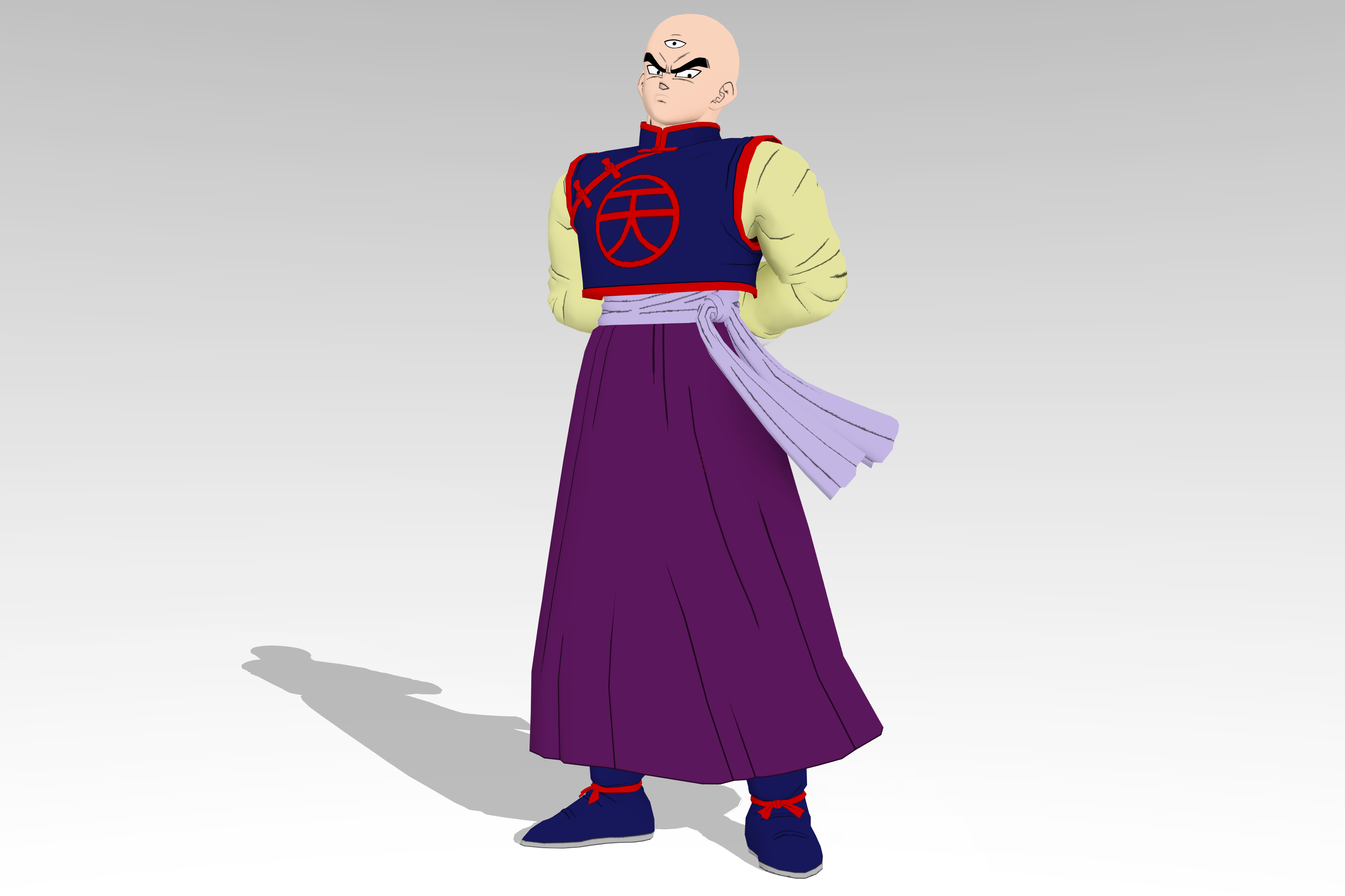 Tien Shin Han (DBS) MMD DL by Adun175 on DeviantArt