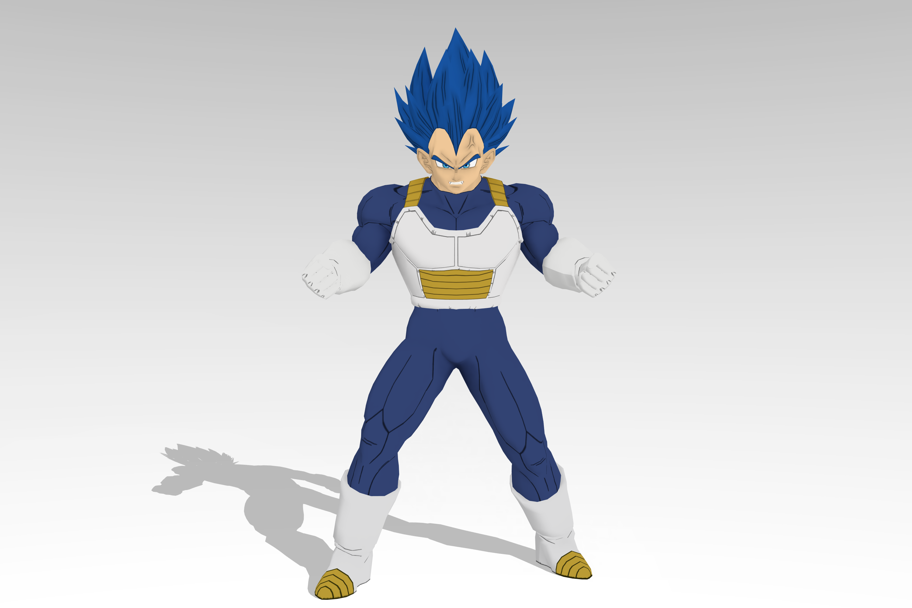 Vegeta Blue Evolution MMD DL by Adun175 on DeviantArt