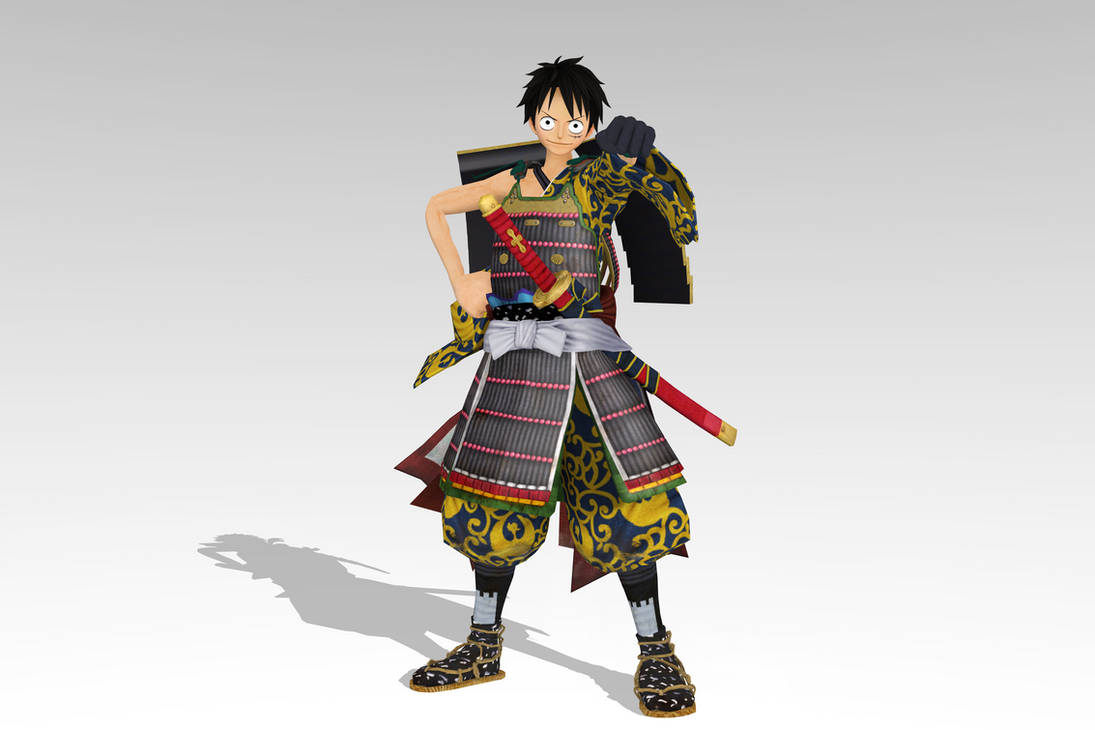 Luffy (Samurai) MMD DL by Adun175 on DeviantArt