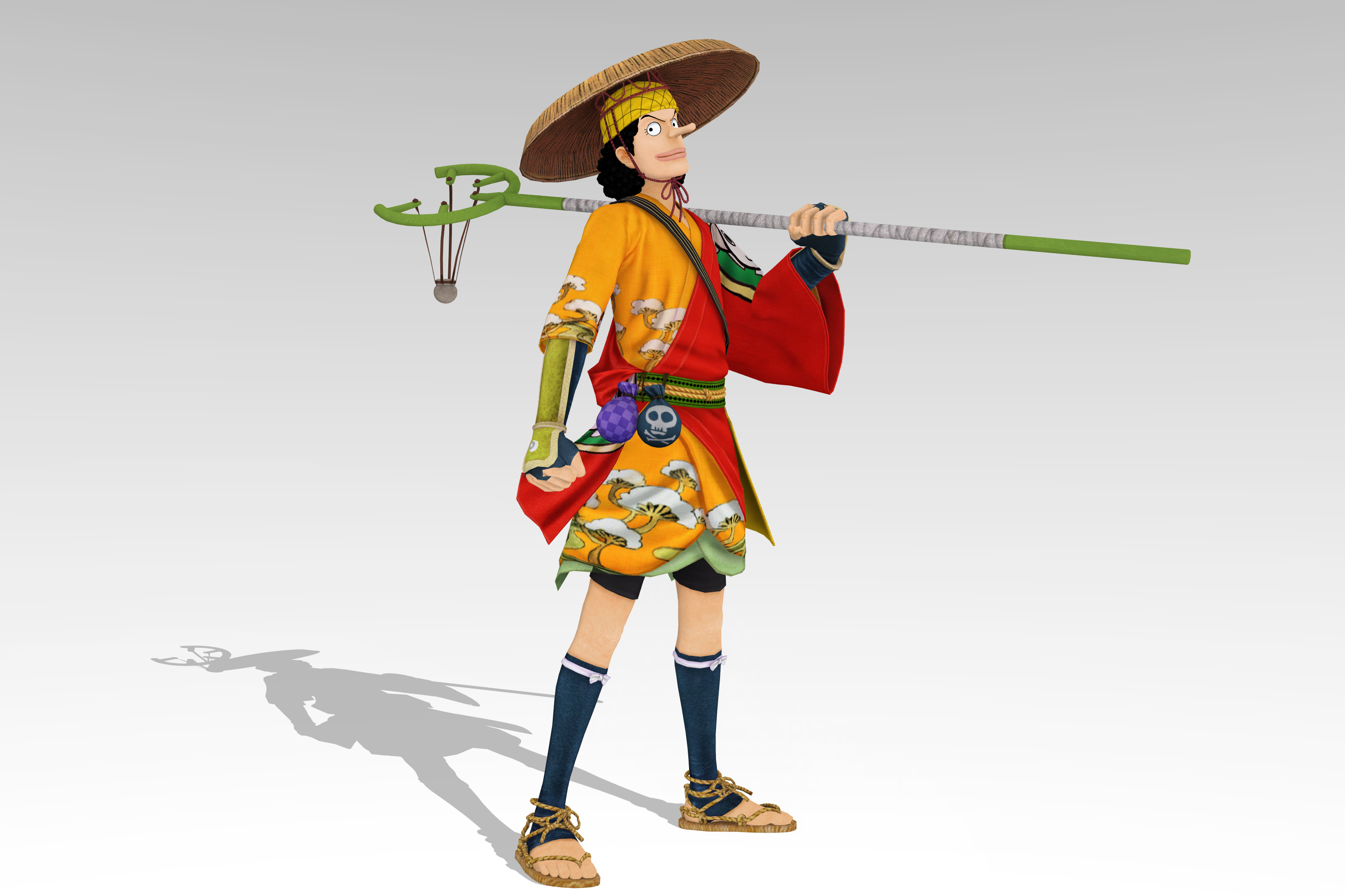 Usopp (Kimono) MMD DL by Adun175 on DeviantArt