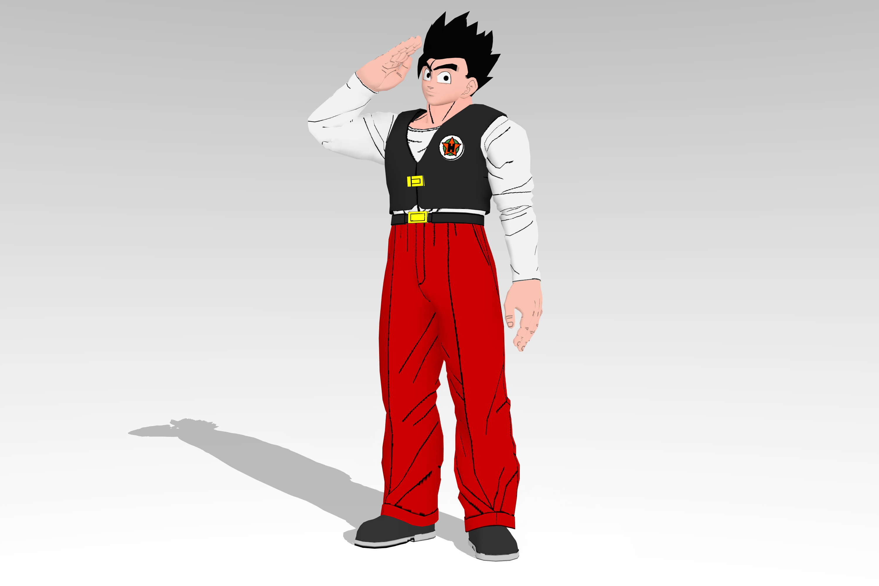 Son Gohan (alt. Clothes) MMD DL by Adun175 on DeviantArt