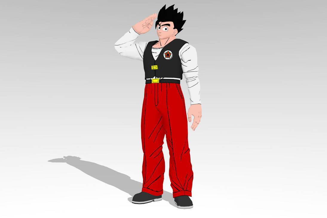 Son Gohan (alt. Clothes) MMD DL by Adun175 on DeviantArt