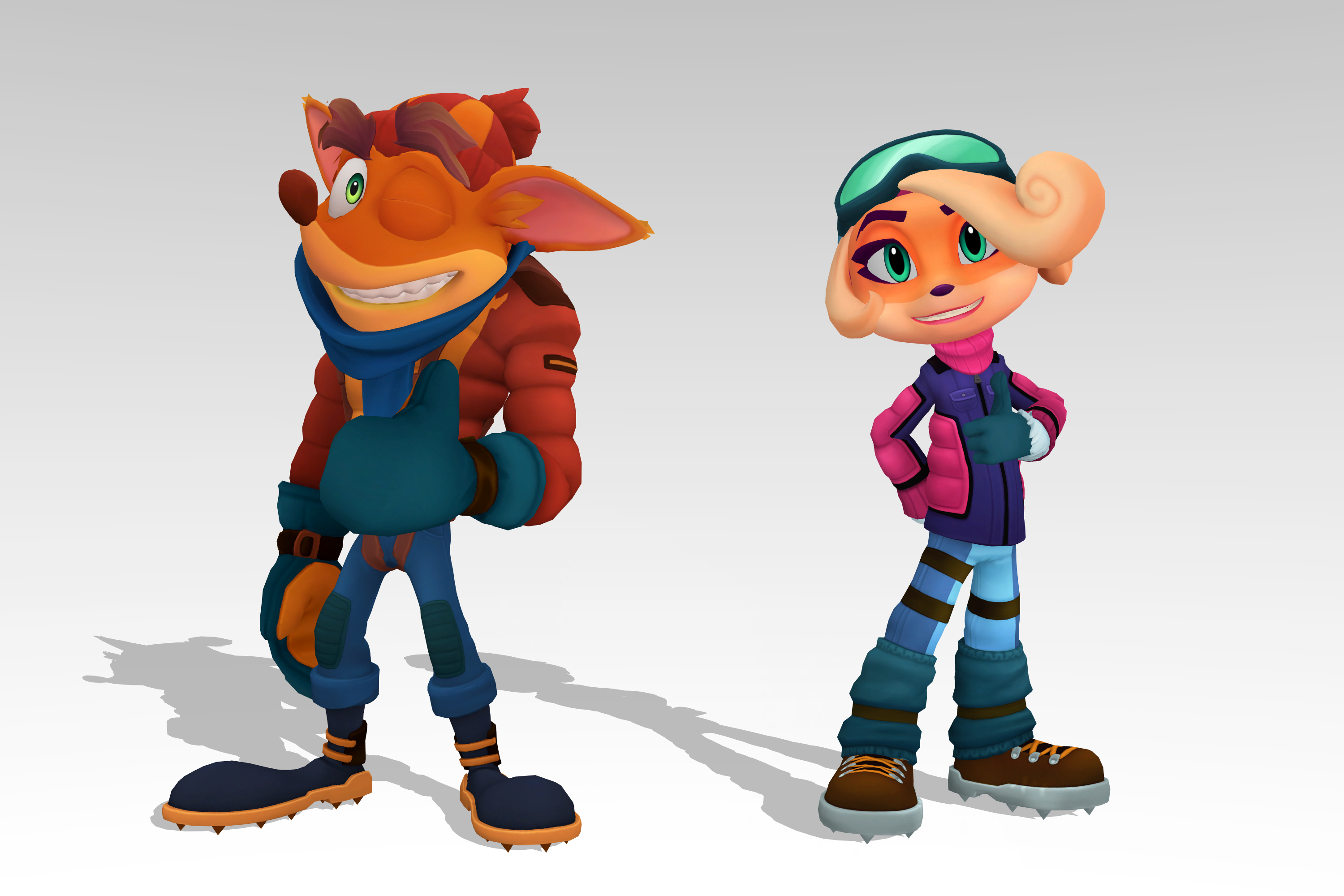 Snow jacket Crash/Coco MMD DL by Adun175 on DeviantArt