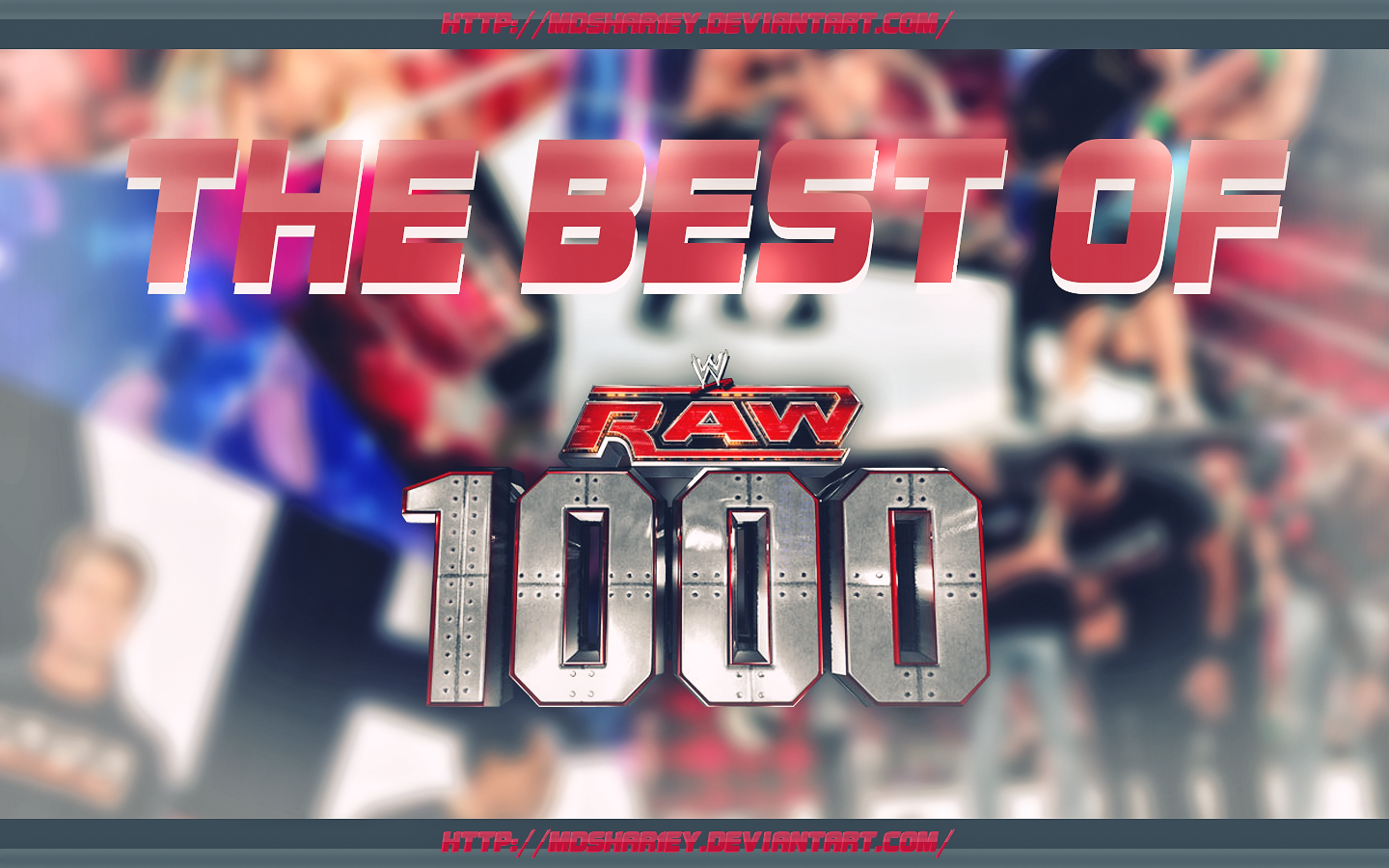 Best of the 1000 RAW episode by MDSHar1ey on DeviantArt