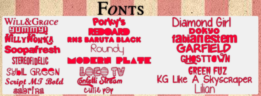 Pack de Fonts by Paayaasitaa on DeviantArt