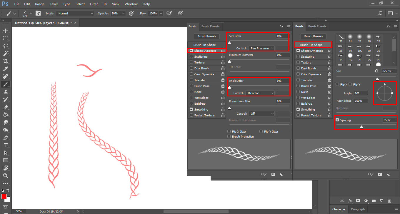 Braid Brush PS by fiannaValkyrie on DeviantArt