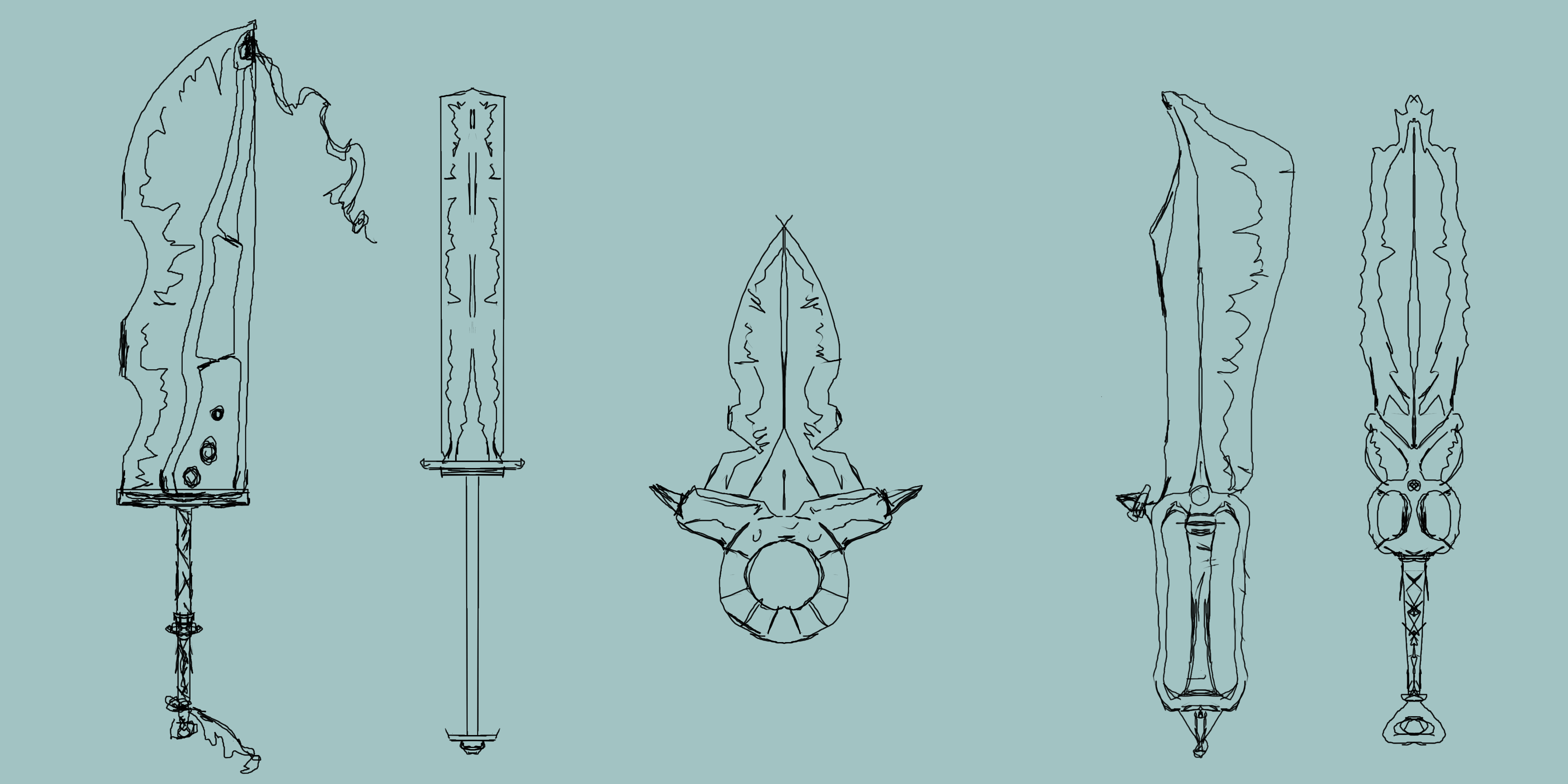 Sword doodle 31 by Sinful88 on DeviantArt