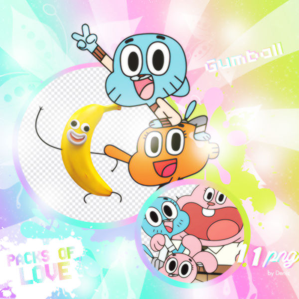 PNG PACK (45) Gumball by DenizBas on DeviantArt