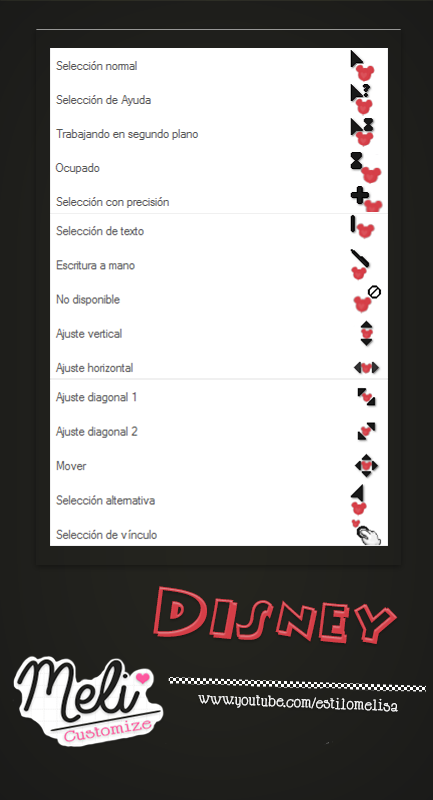 Cursor Disney by MeliCreations on DeviantArt