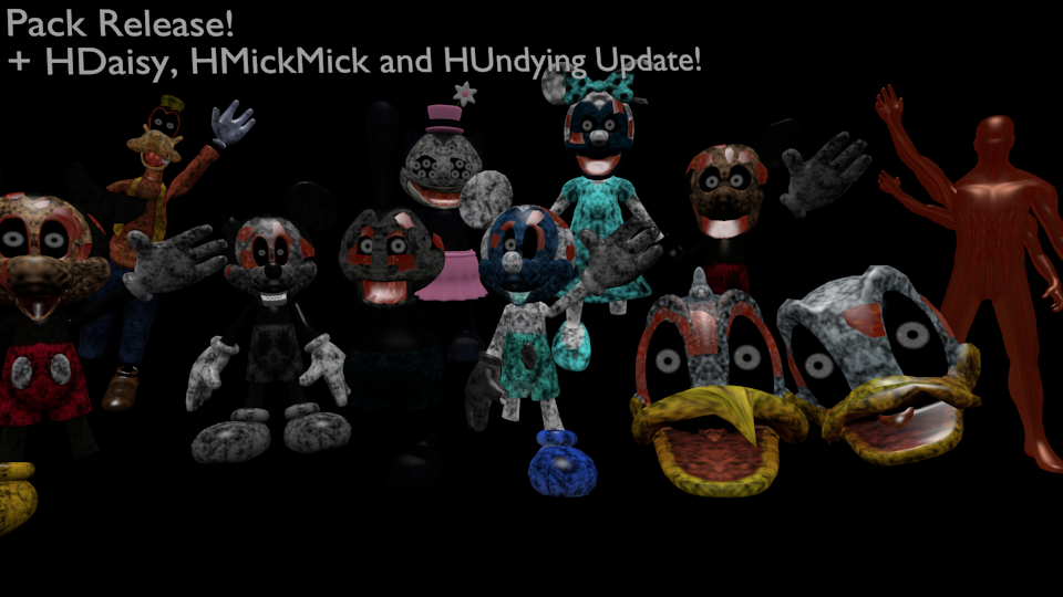 FNaTI: The End Of Disney Model Pack Release by WillyLovesNBD on DeviantArt