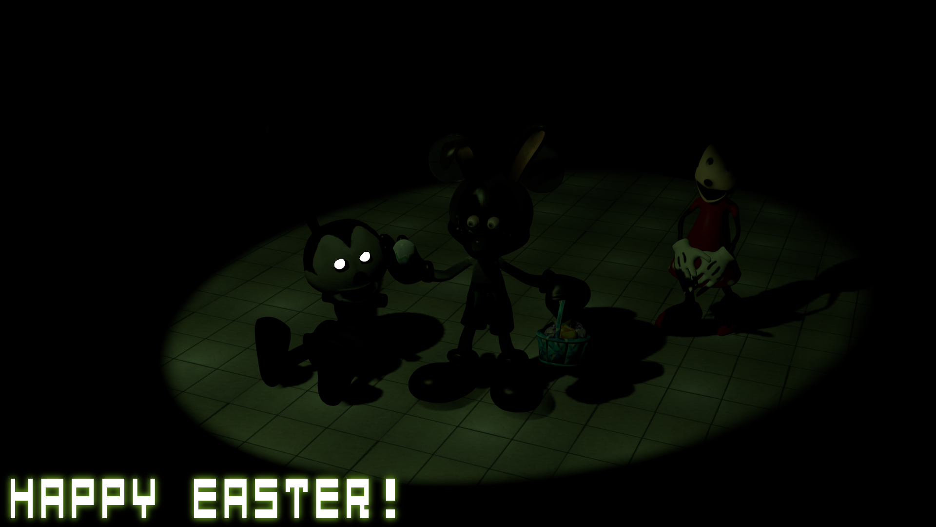 [FNaTI 2 Fan-Made/Blender] Happy Easter! by WillyLovesNBD on DeviantArt