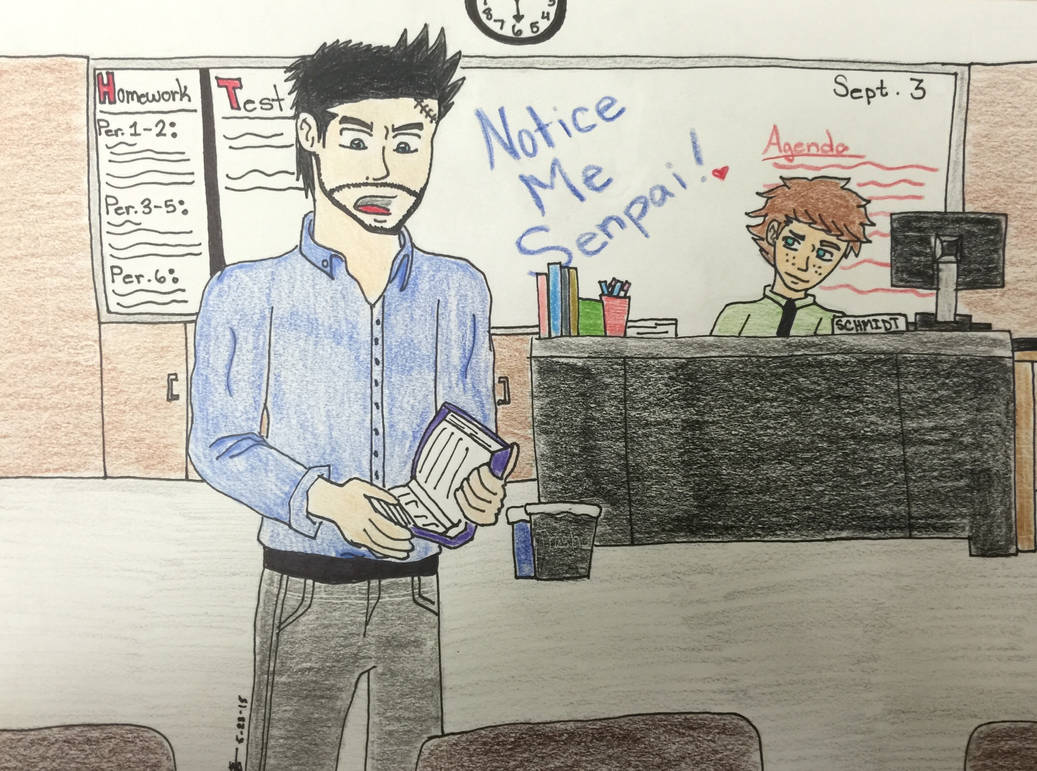 {Five Nights at Freddy's} Notice Me Senpai! Ch. 1 by Link-Zelda-lover ...