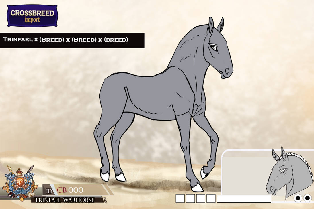 Trinfael: Crossbreed Foal Line / Base by TrinfaelLord on DeviantArt