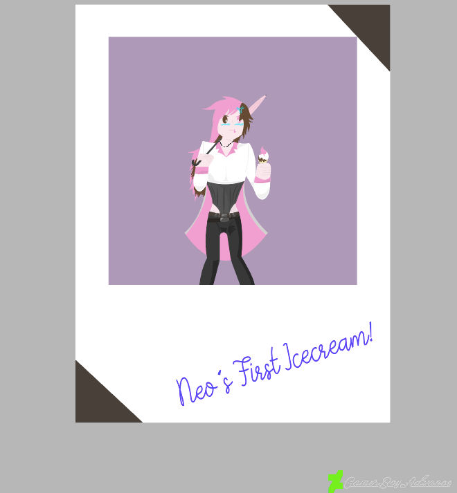 Neo's First Ice cream by GamerBoyAdvance on DeviantArt
