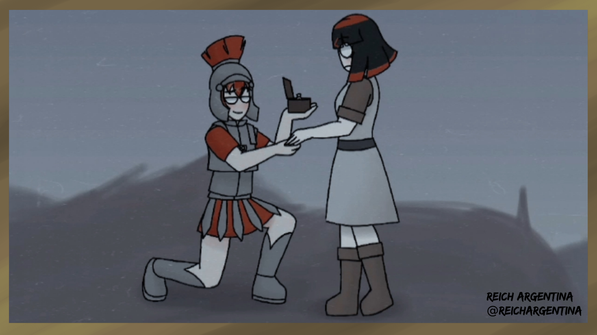 Roman Empire and Germania | Countryhumanized by Reichargentina on ...