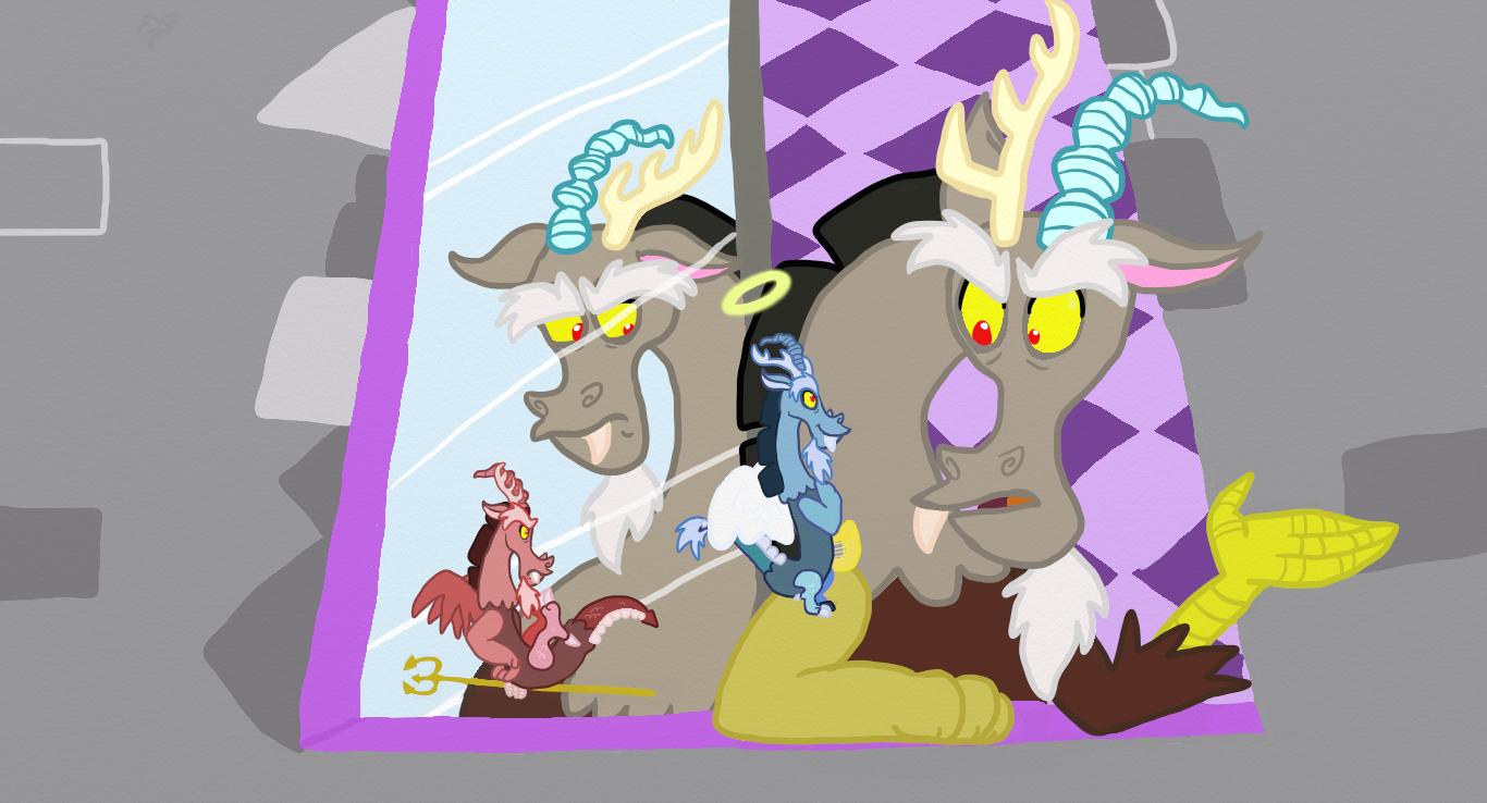 Bride of Discord - I Have An Angel? by LovelyDragoness on DeviantArt