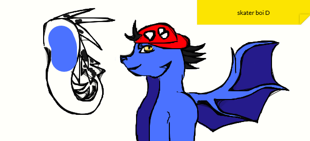 mlp dragon oc Skater boi D ( im lazy today lol) by faithy12345 on ...