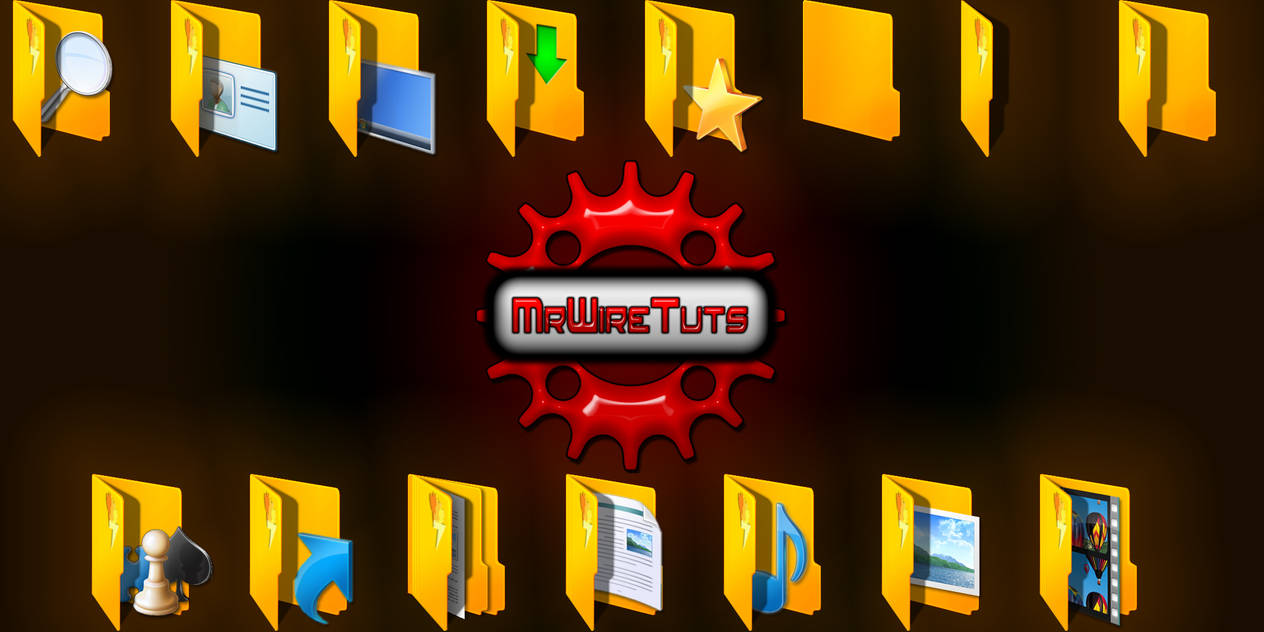 Spitfire Folder Icons Pack by MrWireTuts on DeviantArt