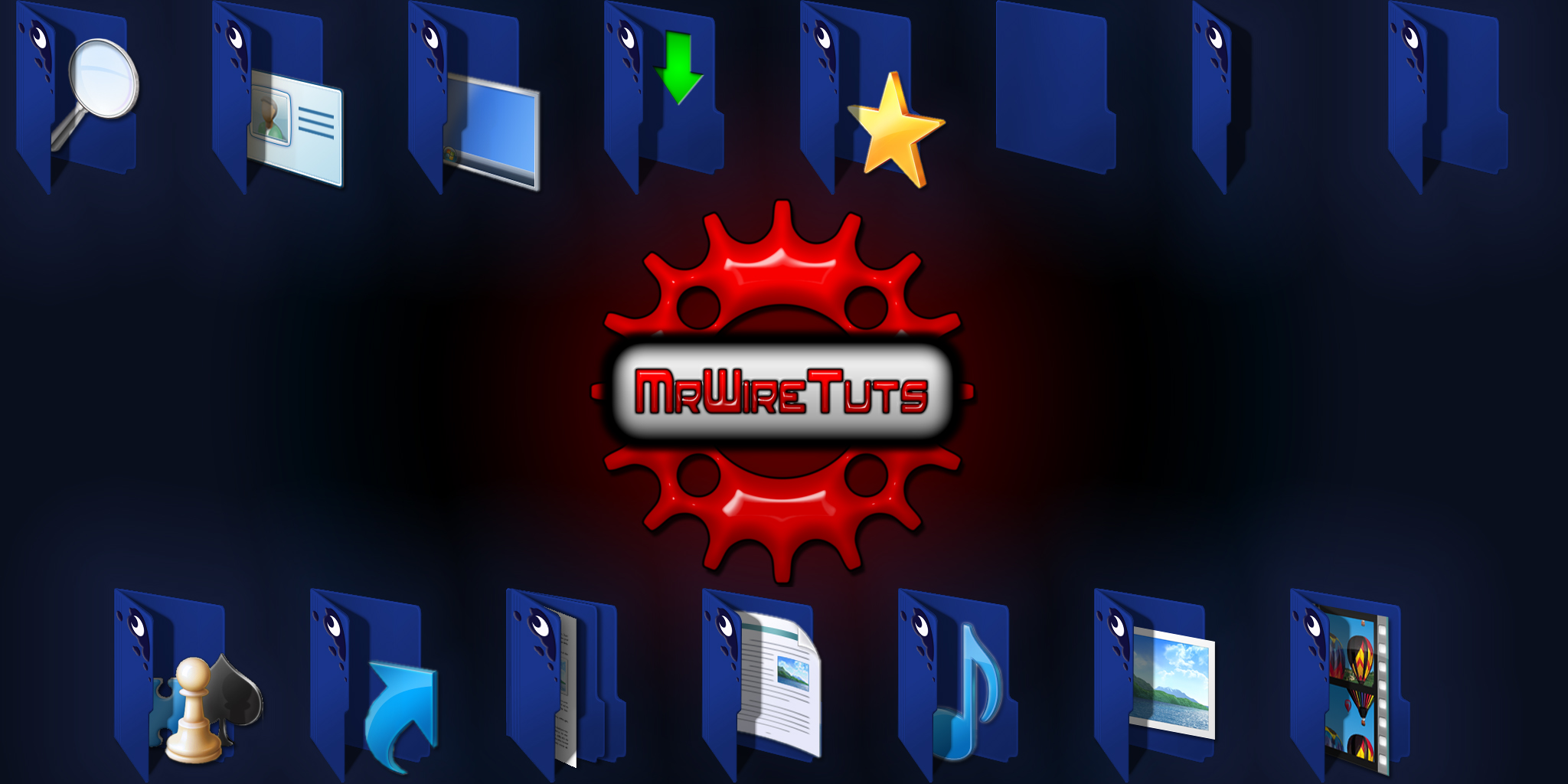 Princess Luna Folder Icons Pack by MrWireTuts on DeviantArt