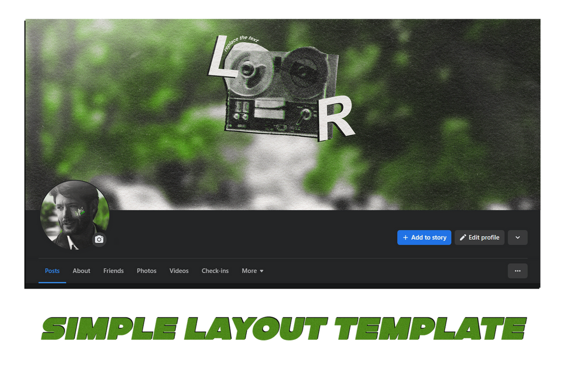 SIMPLE LAYOUT TEMPLATE by ironrevolverpsds on DeviantArt