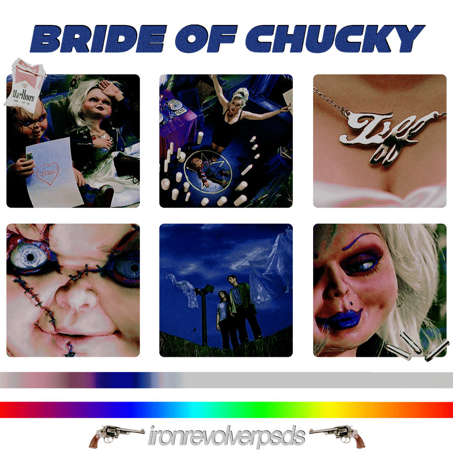 HALL-O-SCREAM PSD SERIES - BRIDE OF CHUCKY by ironrevolverpsds on ...