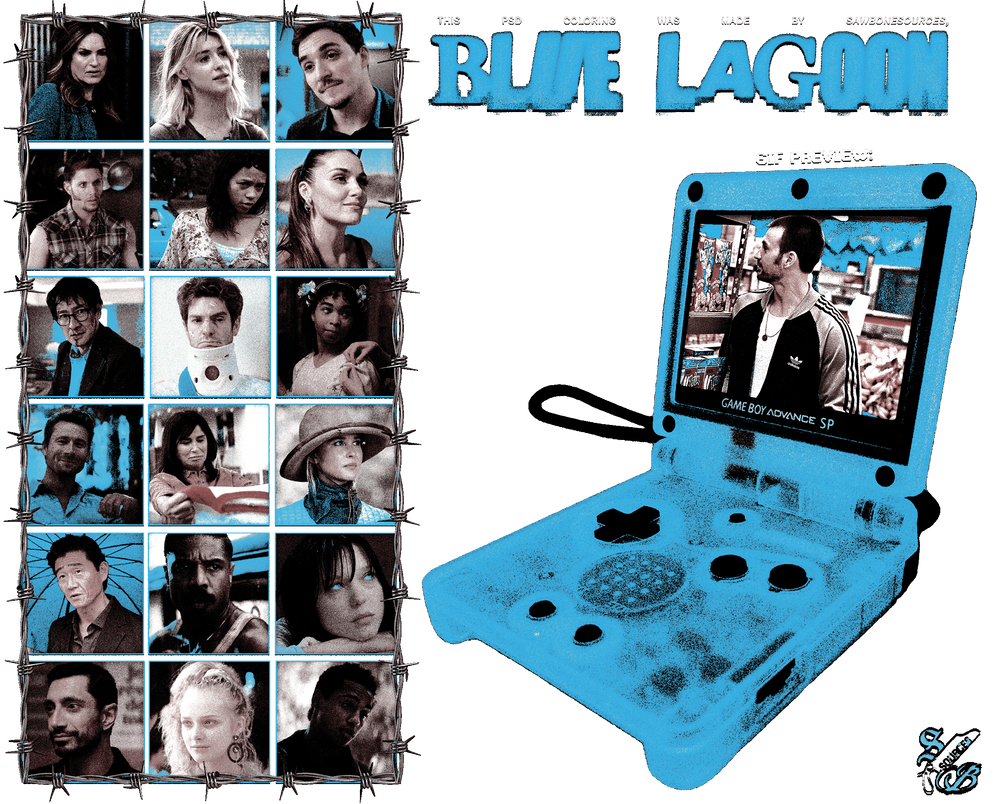 BLUE LAGOON . PSD by sawbonesources on DeviantArt