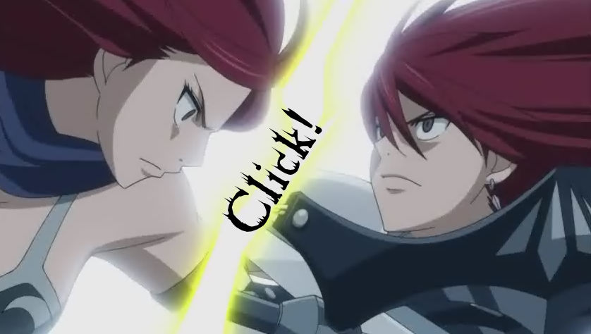 The battle begins-Erza vs Erza by EdoRoku on DeviantArt