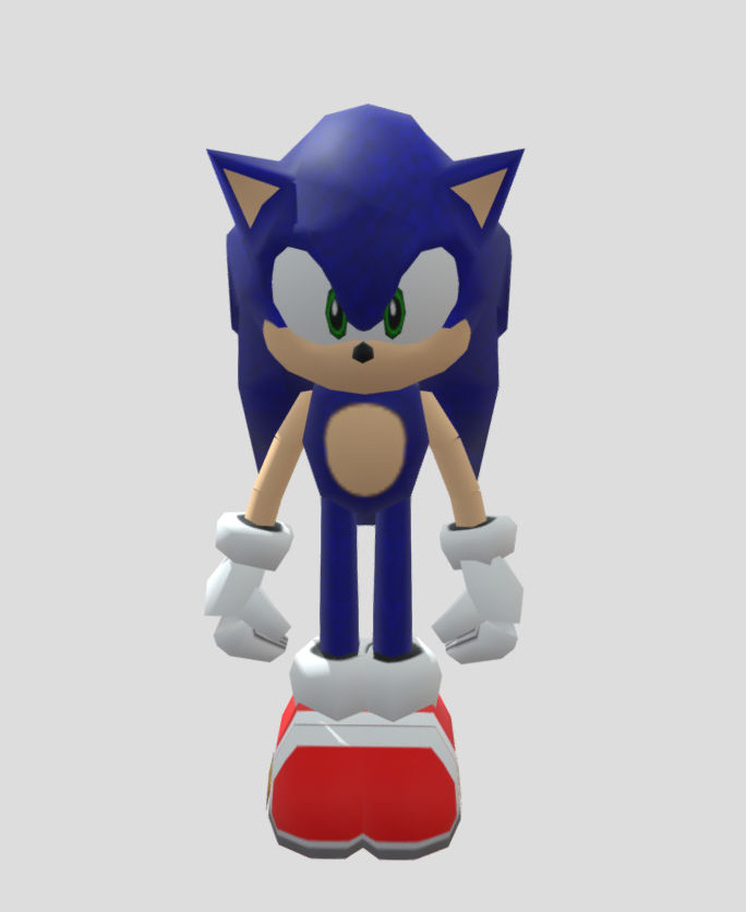 Sonic Sonic Adventure Papercraft by Dreamsito on DeviantArt