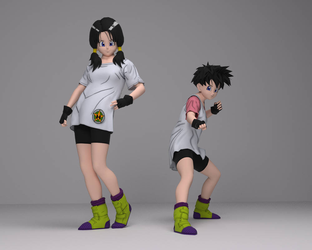 Dragonball Videl for G8F by Shinteo on DeviantArt