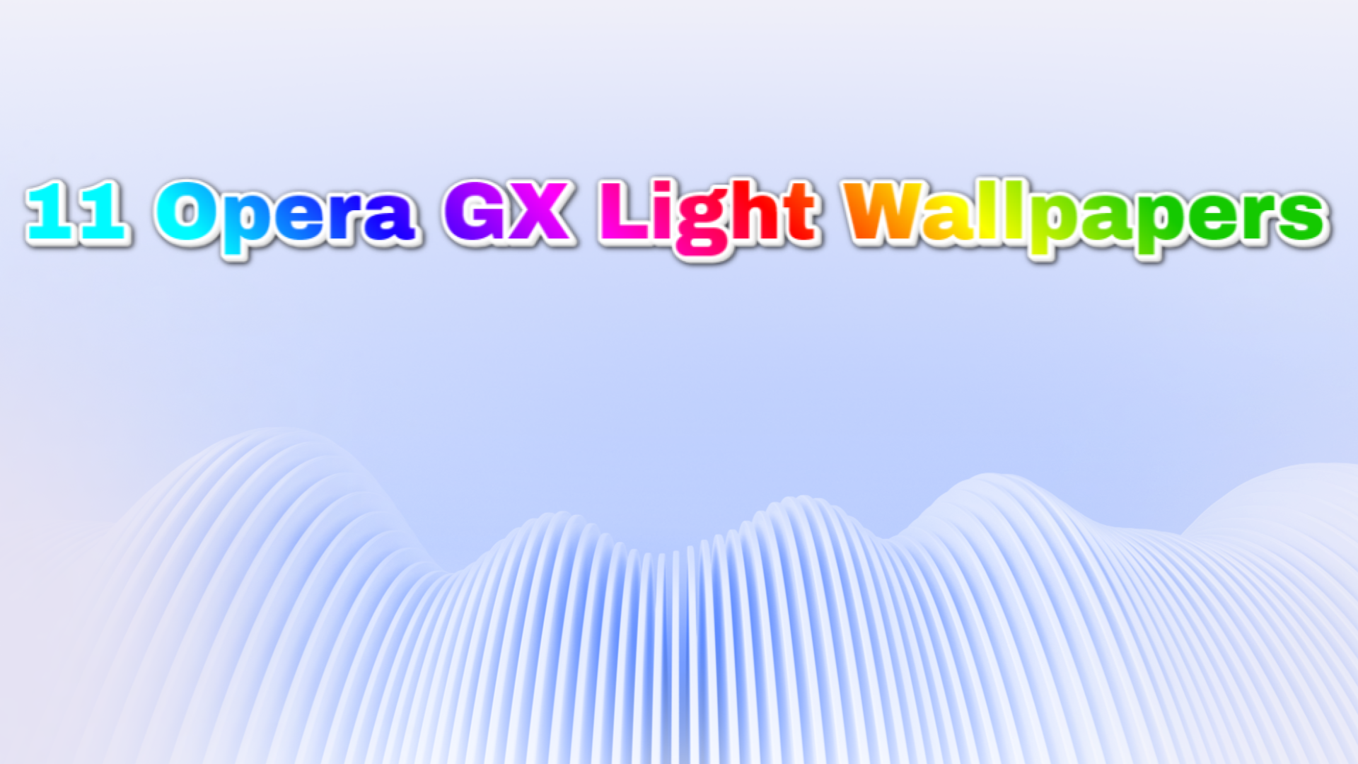 Opera GX Light Mode Wallpaper Pack (1080p) by Finity2002 on DeviantArt