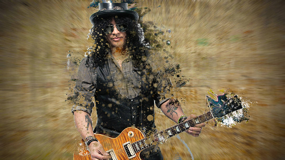 Slash (photoshop wall design) by acoustic-photoshop on DeviantArt
