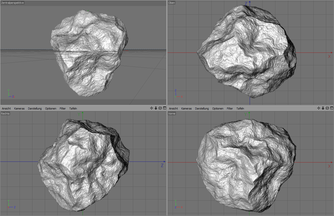 Procedural Rock Generator for C4D V 1.01b by 16fingers on DeviantArt