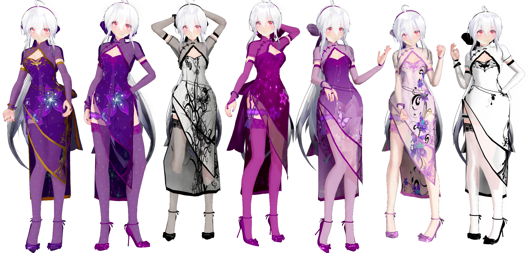 TDA Haku Canary China Dress Model DL by ConejoBlanca on DeviantArt