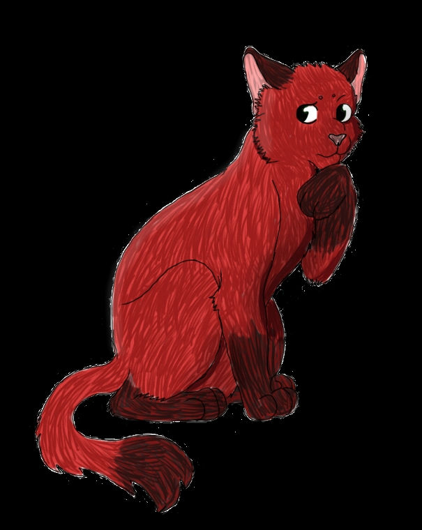 Redpaw Art-trade by THEPotatoPimp on DeviantArt