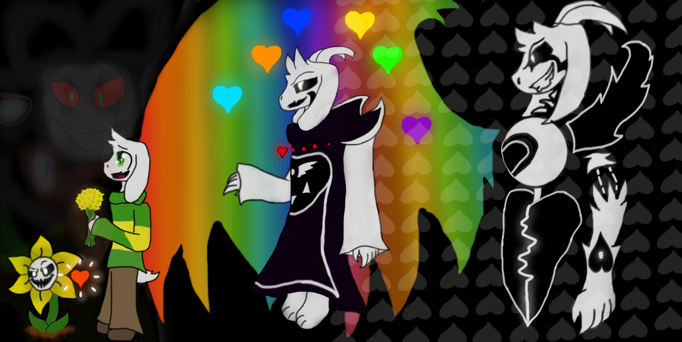 All The Forms of Asriel Dreemurr by puzzle-puppy11 on DeviantArt