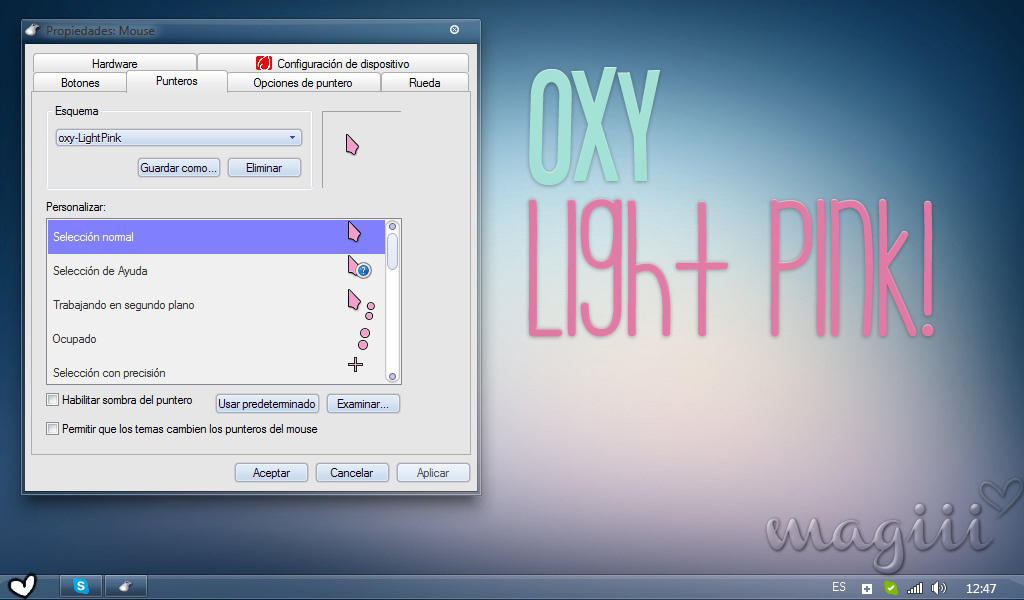 Cursor Oxy Light Pink by MagiiiAsdfghjkl on DeviantArt