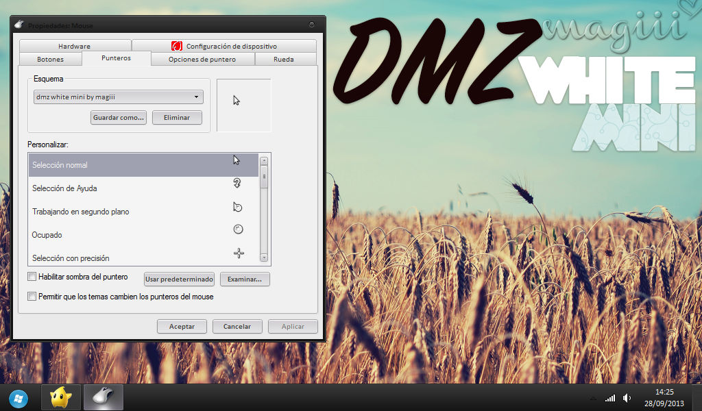 Cursor DMZ White mini by MagiiiAsdfghjkl on DeviantArt