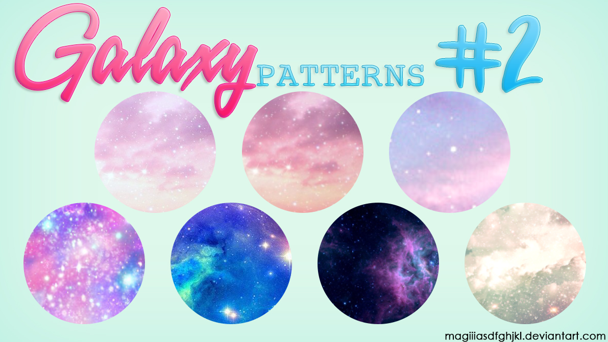 Galaxy Patterns #2 by MagiiiAsdfghjkl on DeviantArt