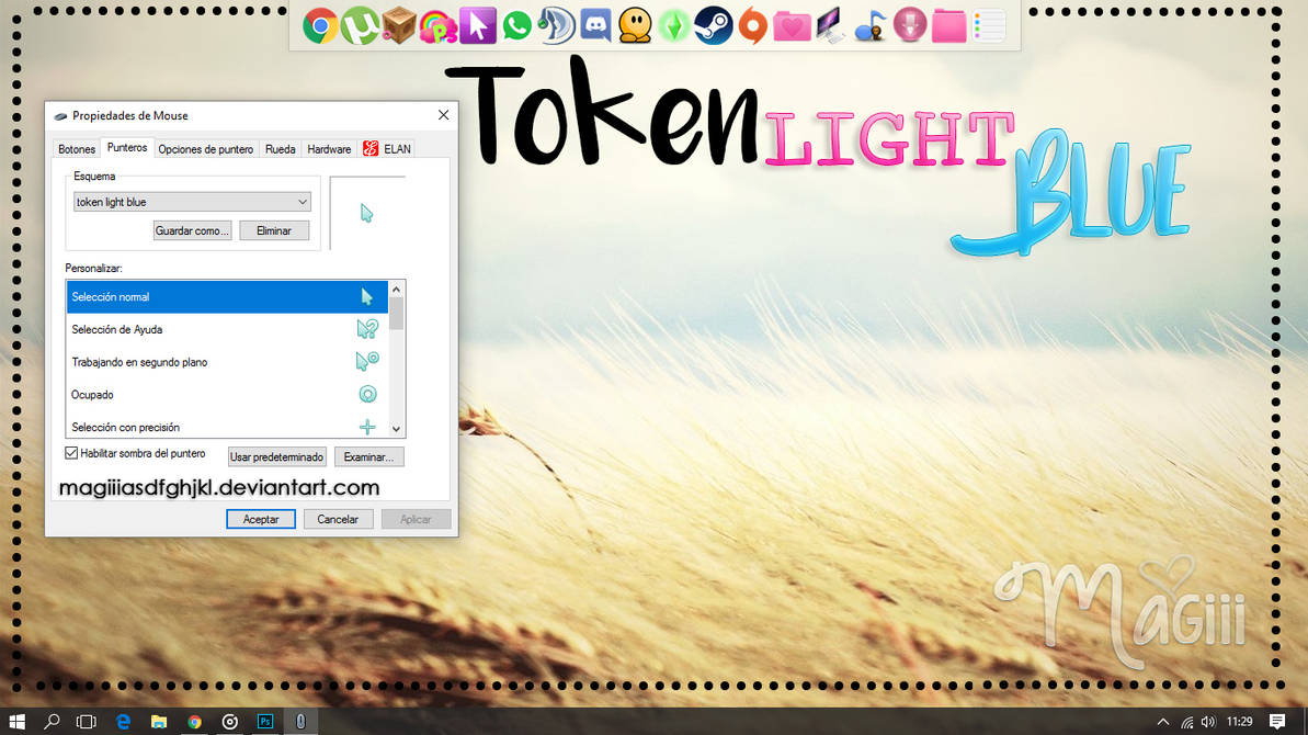 Cursor Token Light Blue by MagiiiAsdfghjkl on DeviantArt