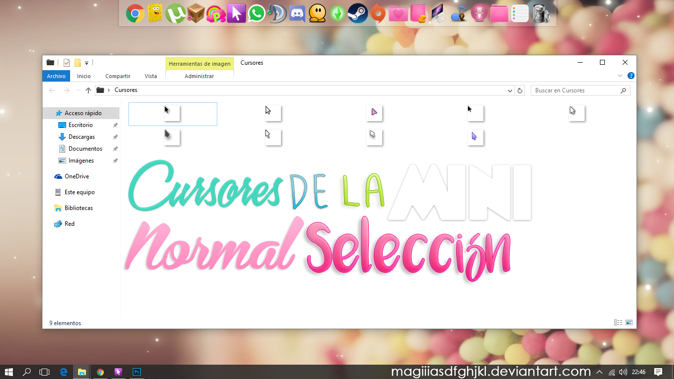 Cursores de la normal seleccion MINI by MagiiiAsdfghjkl on DeviantArt