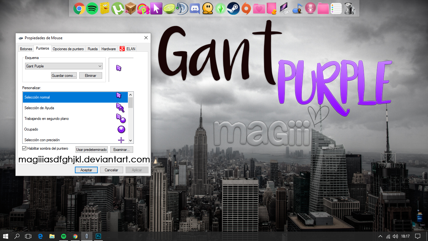 Cursor Gant Purple by MagiiiAsdfghjkl on DeviantArt