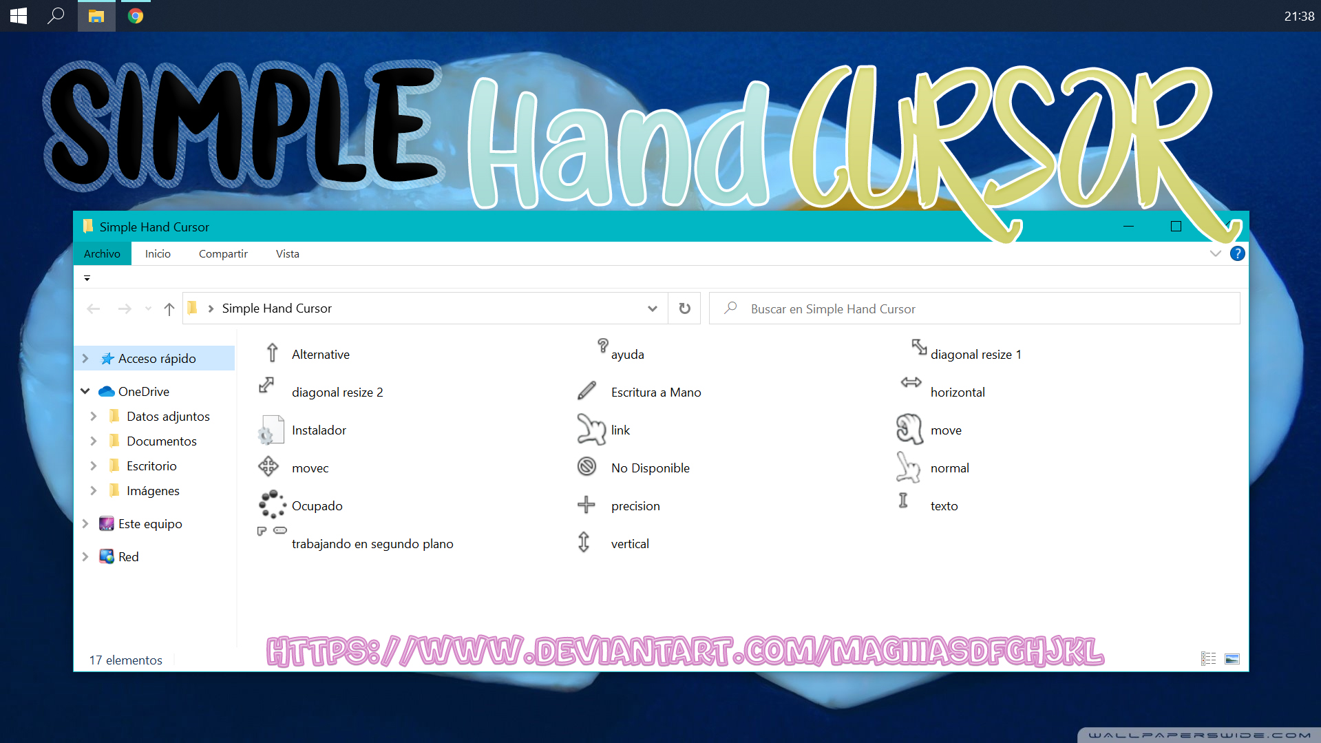 Simple Hand Cursor by MagiiiAsdfghjkl on DeviantArt
