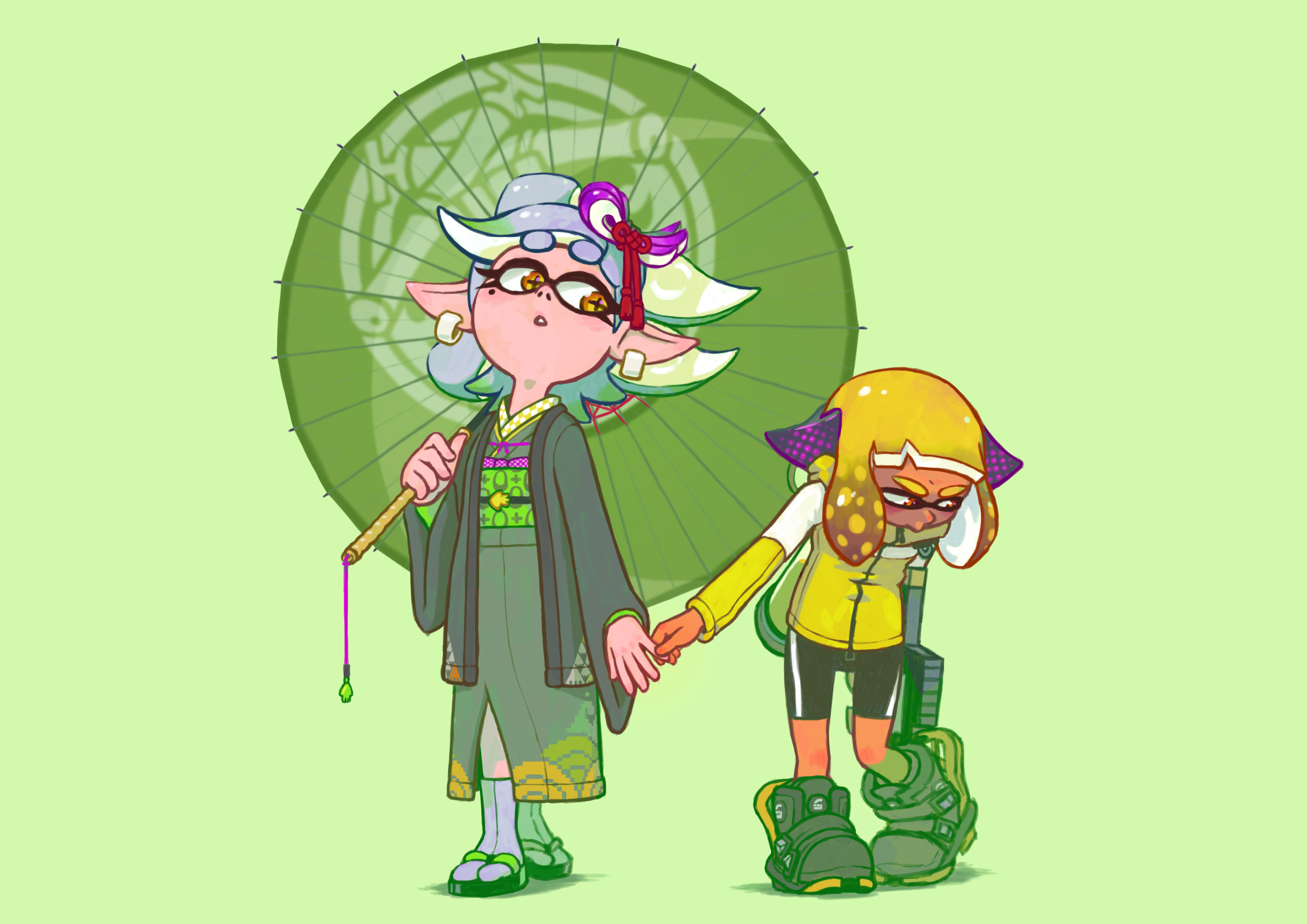 Who'd have thought Agent 4 was the needy type? by Jonnonathan on DeviantArt