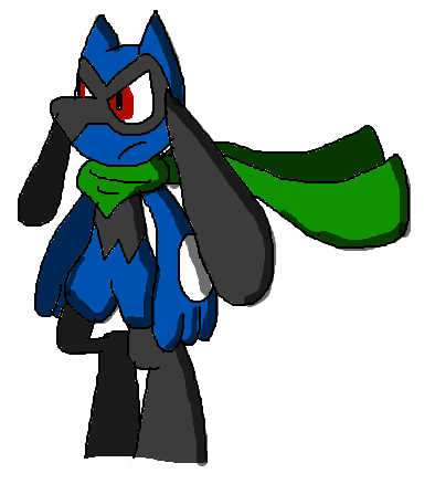 Riolu with Scarf by SpyroUp on DeviantArt