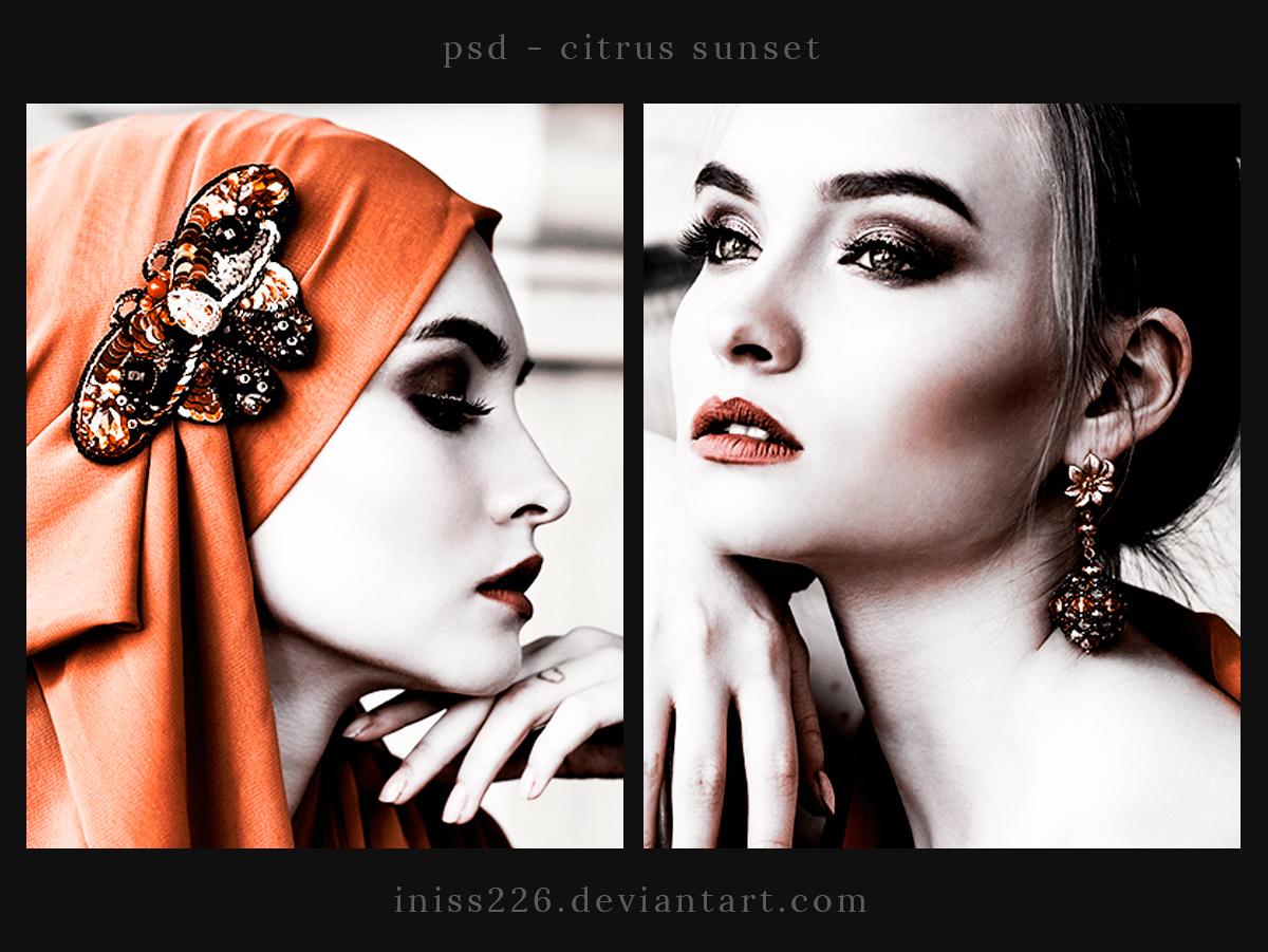 PSD - Citrus Sunset by Iniss226 on DeviantArt