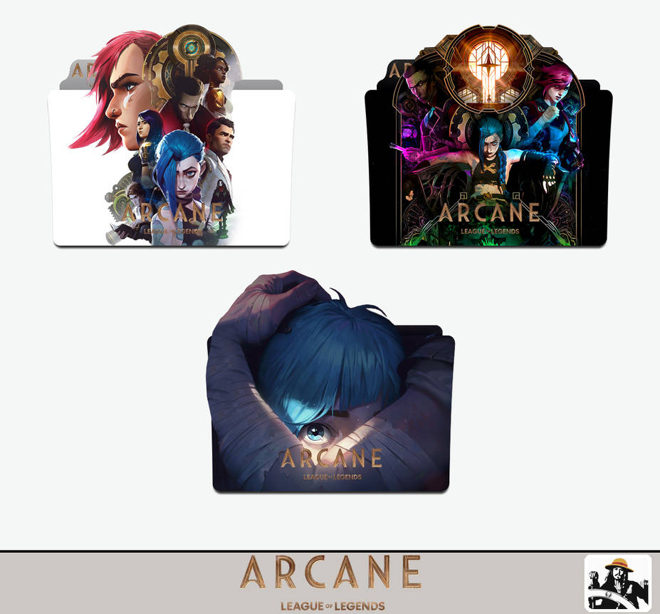 Arcane League of Legends S01 (2021) Folder Icon by IMAF4NBOY on DeviantArt