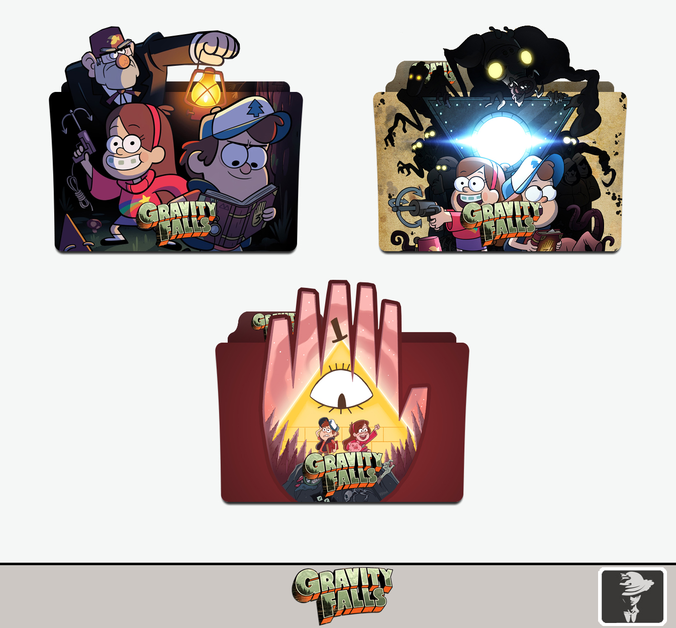 Gravity Falls Folder Icon Pack by IMAF4NBOY on DeviantArt