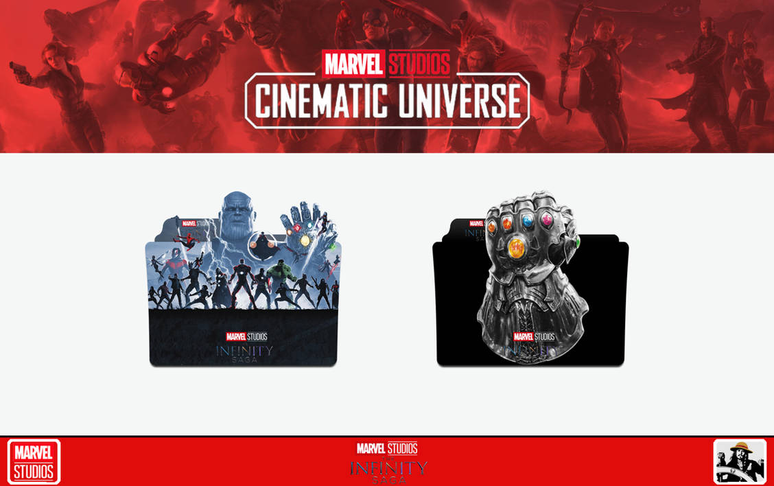 Marvel Cinematic Universe The Infinity Saga Folder by IMAF4NBOY on ...
