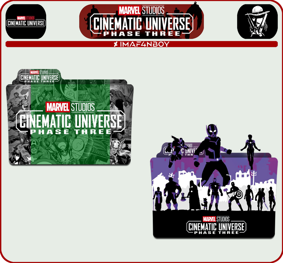 Marvel Cinematic Universe Phase Three Folder Icon by IMAF4NBOY on DeviantArt